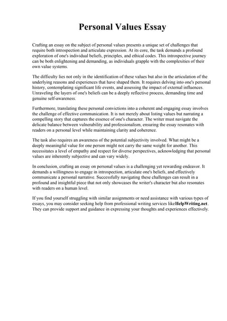 Values And Beliefs Essay.pdf