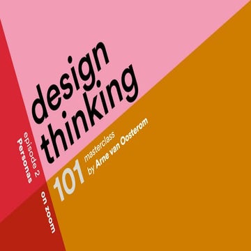Design Thinking 101 - Personas | PDF