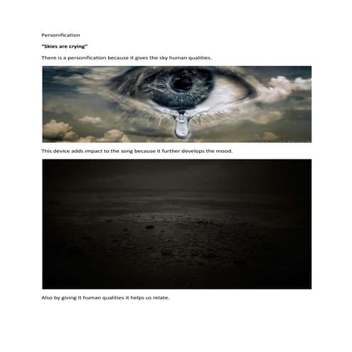 Personification | PDF