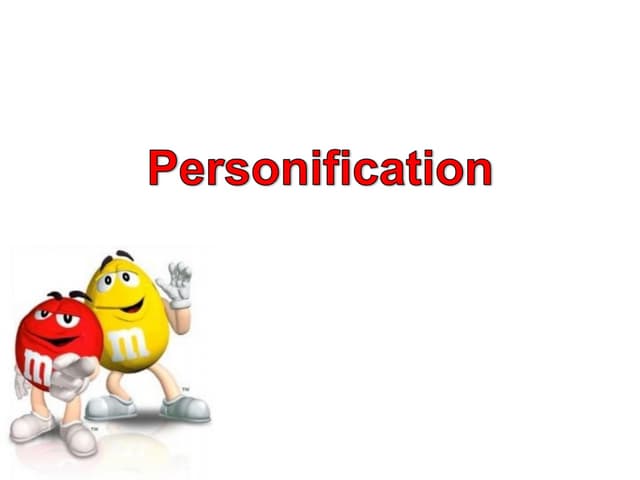 Personification | PPTX