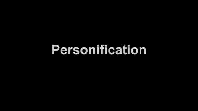 Personification | PPTX