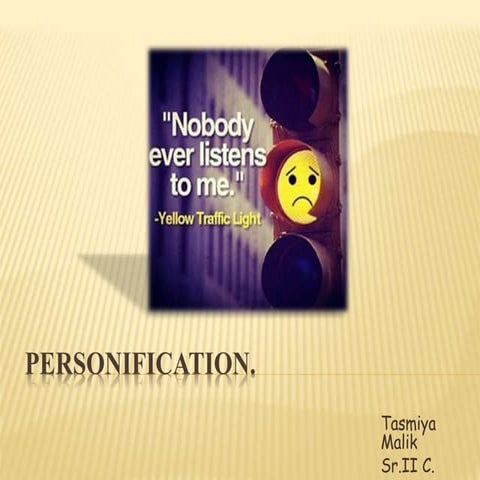 Personification | PPTX