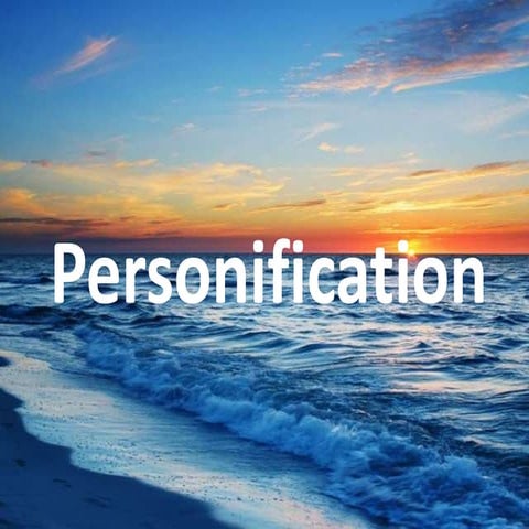 English 6__personification EXAMPLES .ppt