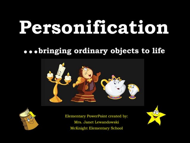 Personification | PPTX