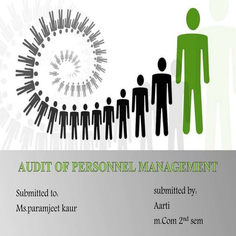 Audit of Personnel Management | PPTX