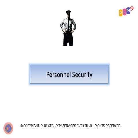 Personnel security | PPTX