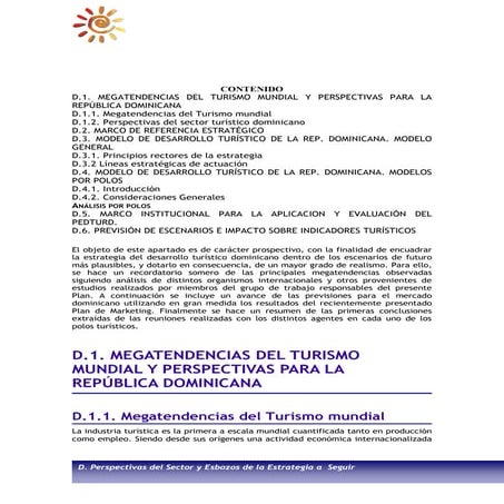 Perspectiva del Turismo Dominicano | PDF