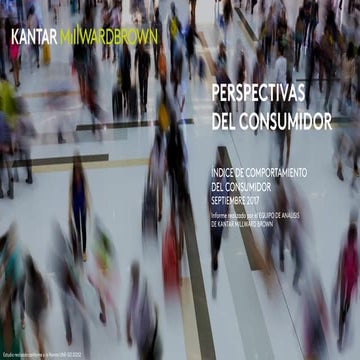 Perspectivas del consumidor - septiembre_2017 | PDF