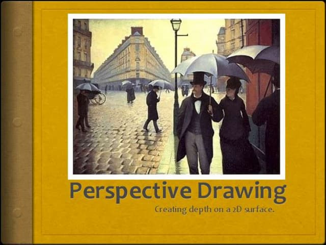 Drawing 2 Point Perspective Step By Step Guide Pptx