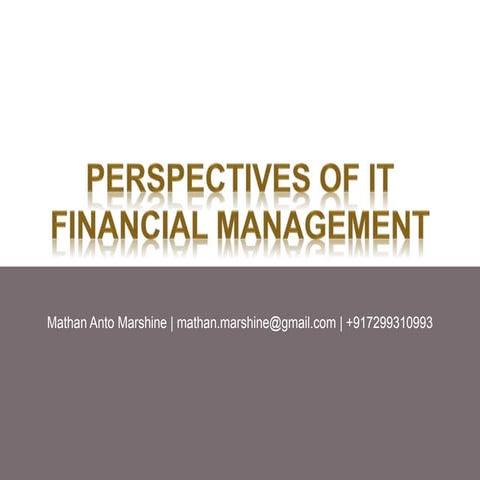 What is a Service Taxonomy and Why Do I Need One? | PPTX