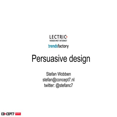 Persuasive design | KEY