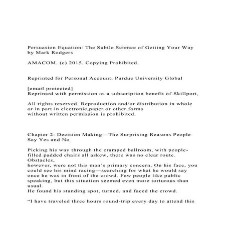 Persuasion Equation The Subtle Science of Getting Your Way.docx