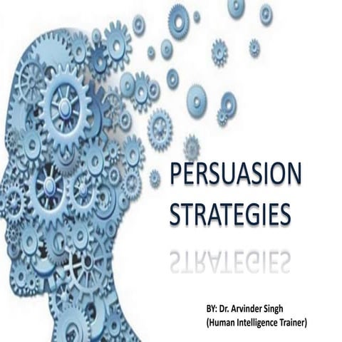 Persuasion strategies | PPTX