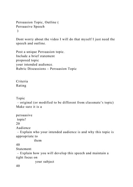 Persuasive Writing - DAFOREST techniques. | PPTX