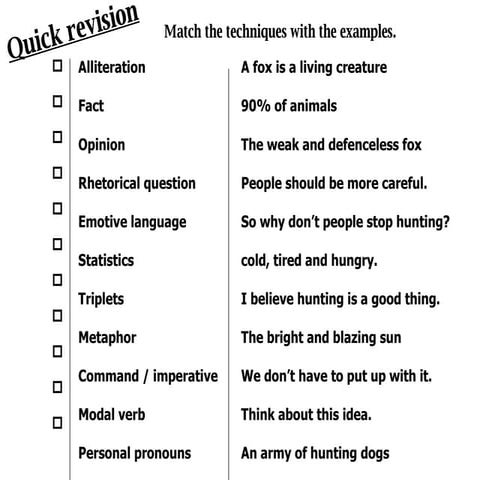 Persuasive Techniques And Aforest Persuasive Techniques And Aforest