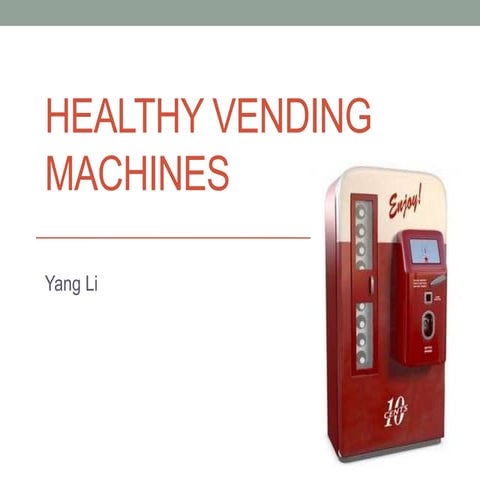 Vending Machine Business Plan Overview Powerpoint Presentation Slides ...