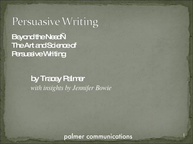 Rhetorical Situation - Purdue OWL | PPT