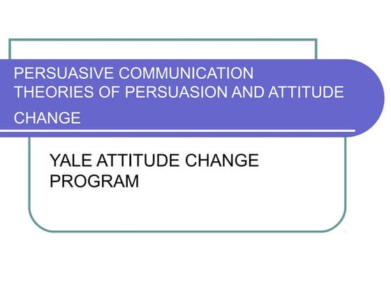 Persuasive communication for effective negotiation | PPT