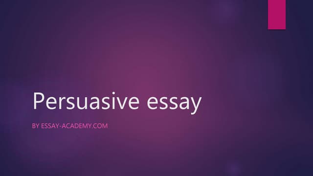 5th Grade Writing Strategies Class--Persuasive Writing | PPT