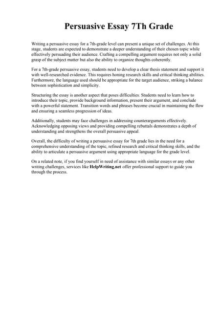 Persuasive Essay 5Th Grade.pdf