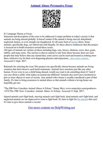 Persuasive Essay Topics About Animals persuasive-essay-topics-about-animals