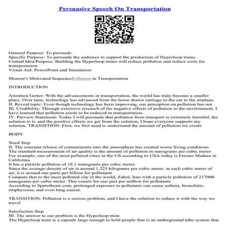 Persuasive Essay Call To Action Examples | PDF