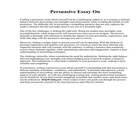 Nick Vujicic Essay. Oklahoma State University | PDF