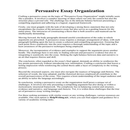 Persuasive Essay Organization.pdf