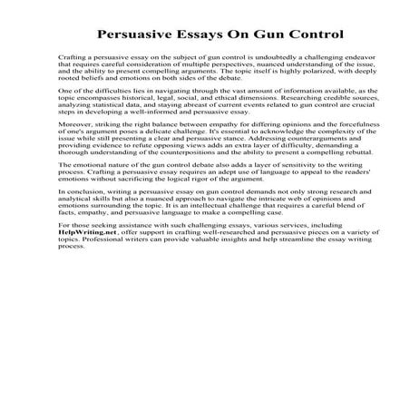 Gun Control Argumentative Essay.pdf