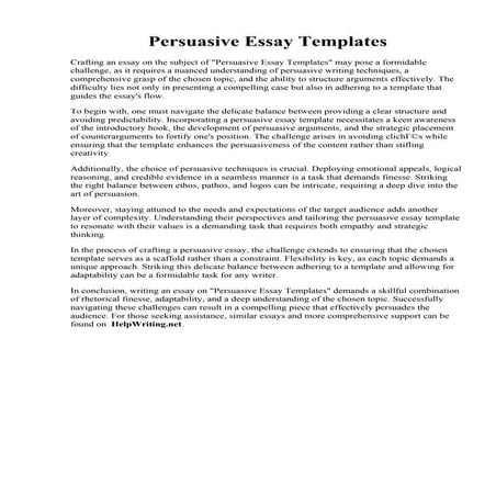 Persuasive Essay Templates.pdf