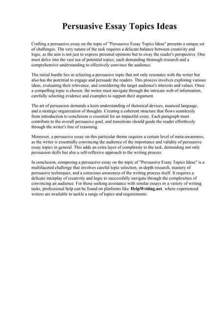 Medical Persuasive Essay Topics.pdf | Healthcare Industry | Industries