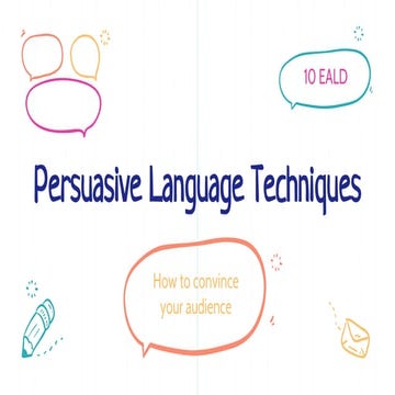 Persuasive Language Techniques [Year 10].pptx