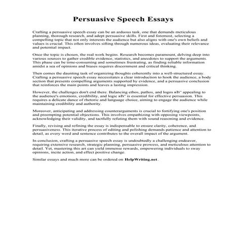 Examples Of Persuasive Speech Essays.pdf