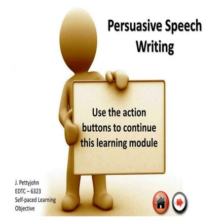 Persuasive Speech Writing | PDF
