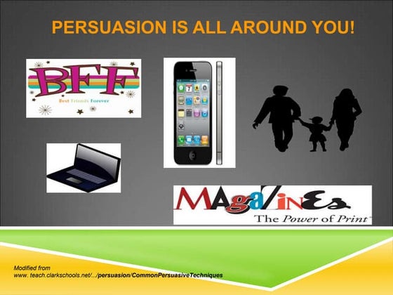 Propaganda techniques in advertising | PPTX