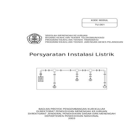Persyaratan instalasi listrik | PDF