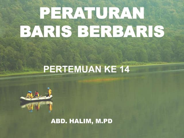 Materi tentang Peraturan baris bari.pptx