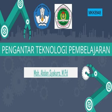 Pert 2 Pengantar Teknologi Pembelajaran Pptx