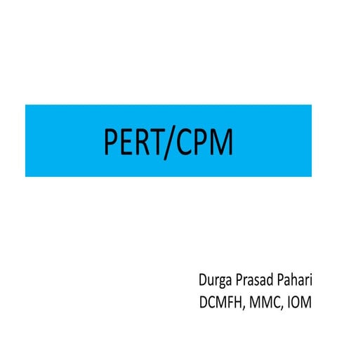 PERT-CPM for project management .pptx