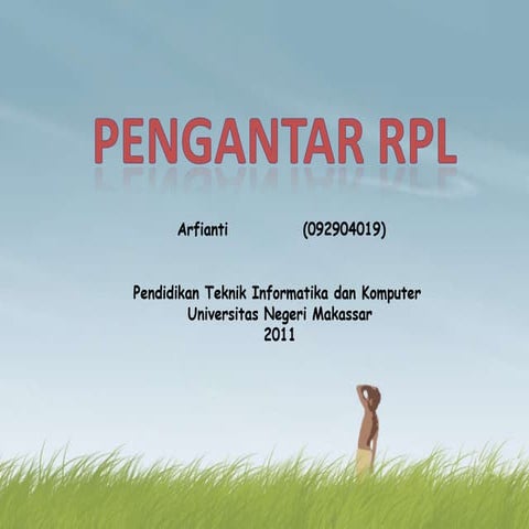 Pengantar rpl | PPT
