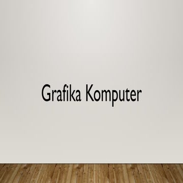 Introduction to Computer Graphics and Basic Graphic Primitives | PPTX