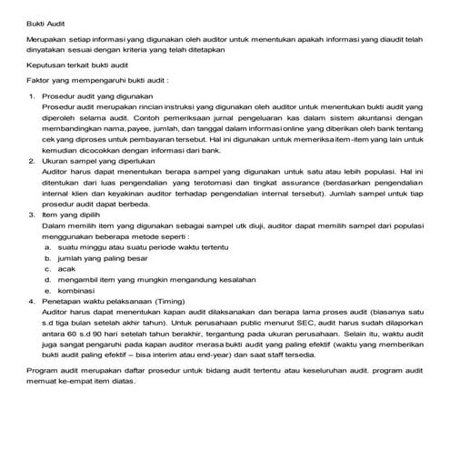 (Pert 2) bab 7 bukti audit | DOCX