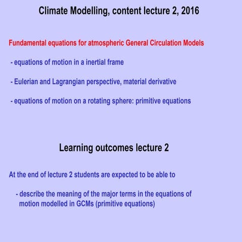 Geostrophic Wind and Gradient Wind | PPTX