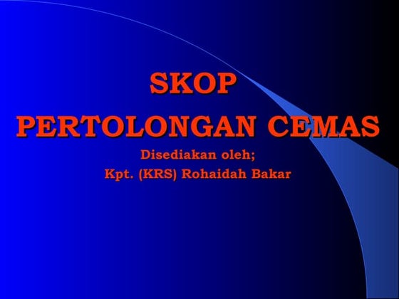 Pertolongan Cemas (First Aid) | PDF
