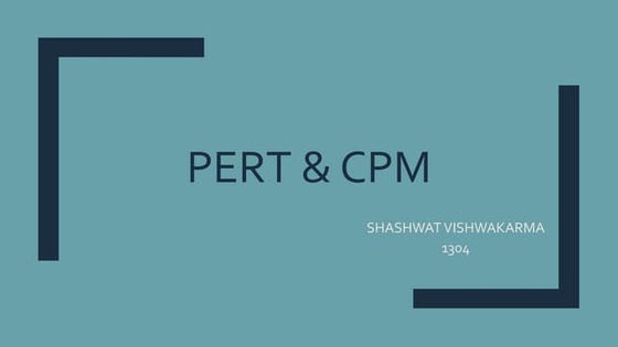 CPM AND PERT | PDF | Computer Software and Applications | Computing