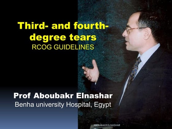 Steps of Repairing Total Perineal Rupture: Evidenced-based | PPT