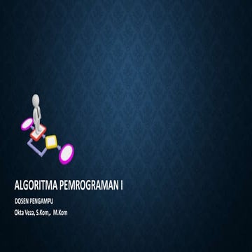 Presentasi Algoritma Pemrograman | PPTX