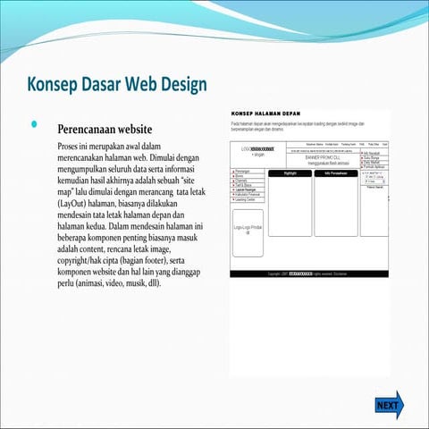 konsep dasar web desain | PPT