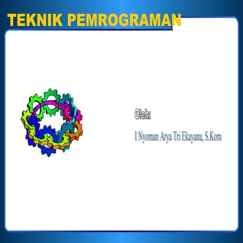 Pertemuan 1 | PPT