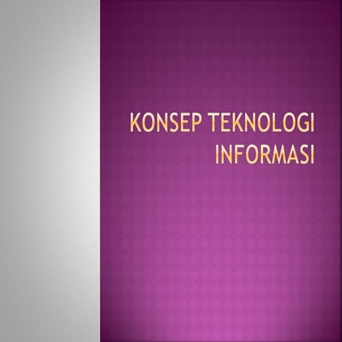 Pertemuan 1 | PPT
